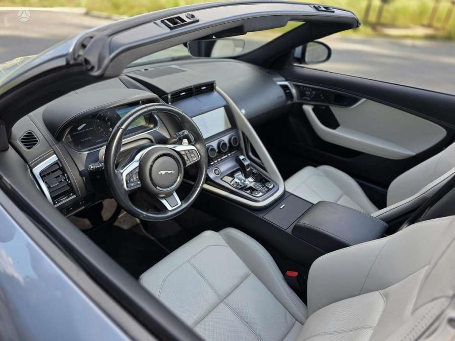 Jaguar F-Type 2022 in Kaunas, with an engine capacity of 5.00 L and mileage of 20 thousand km for 51500 €, photo 13 on AUTOMOTO.COM.LV