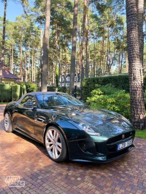 Green Jaguar F-Type 2014 in Klaipeda, with an engine capacity of 5.00 L and mileage of 53 thousand km for 35000 €, photo 4 on AUTOMOTO.COM.LV