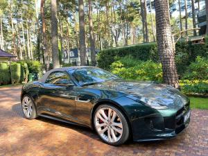 Green Jaguar F-Type 2014 in Klaipeda, with an engine capacity of 5.00 L and mileage of 53 thousand km for 35000 €, photo 5 on AUTOMOTO.COM.LV