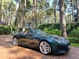 Green Jaguar F-Type 2014 in Klaipeda, with an engine capacity of 5.00 L and mileage of 53 thousand km for 35000 €, photo 8 on AUTOMOTO.COM.LV