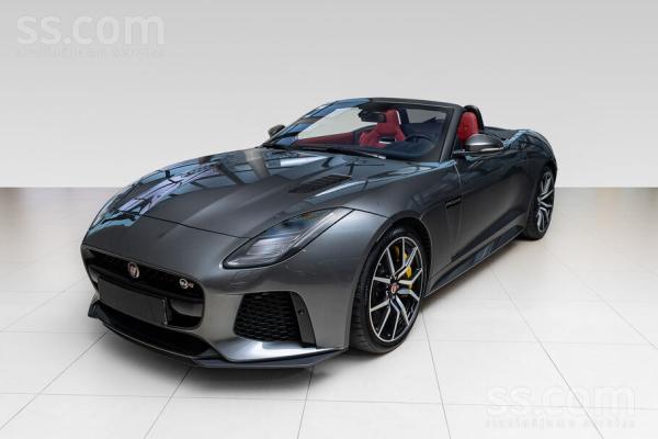 Pelēks Jaguar F-Type 2017 Rīga, ar dzinēja tilpumu 5.00 L un nobraukumu 22 tūkst. km par 76800 €, foto 1 vietnē AUTOMOTO.COM.LV
