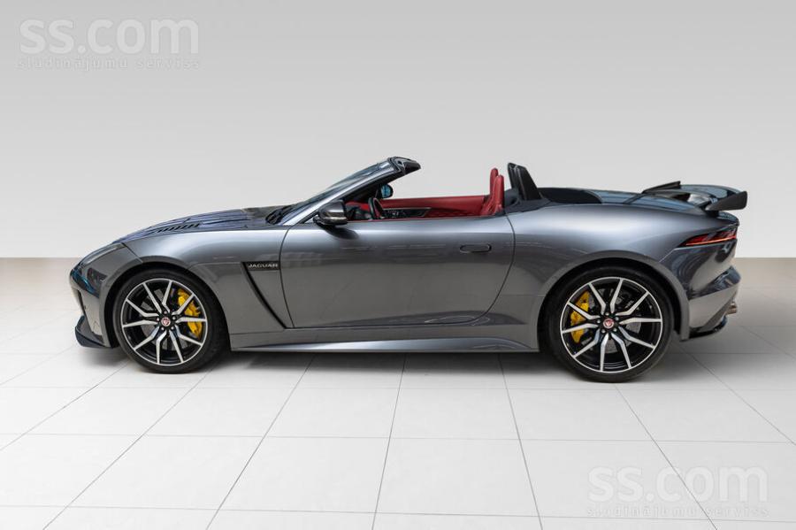 Grey Jaguar F-Type 2017 in Riga, with an engine capacity of 5.00 L and mileage of 22 thousand km for 76800 €, photo 8 on AUTOMOTO.COM.LV