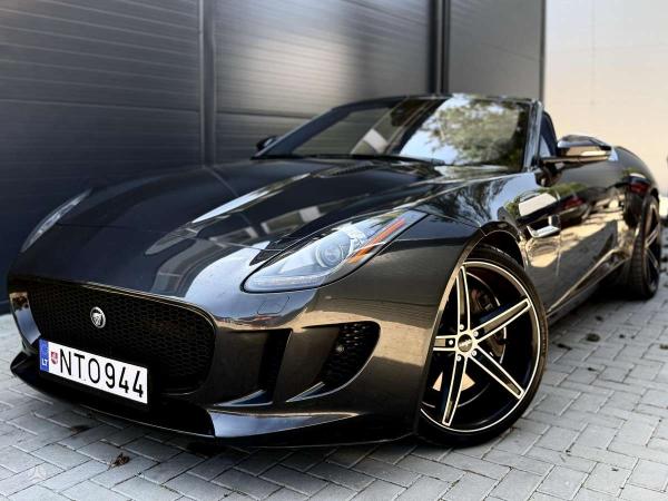 Pelēks Jaguar F-Type 2017 Kauņa, ar dzinēja tilpumu 3.00 L un nobraukumu 137 tūkst. km par 30000 €, foto 1 vietnē AUTOMOTO.COM.LV