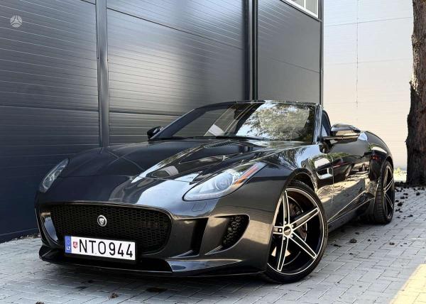 Pelēks Jaguar F-Type 2017 Kauņa, ar dzinēja tilpumu 3.00 L un nobraukumu 137 tūkst. km par 30000 €, foto 2 vietnē AUTOMOTO.COM.LV