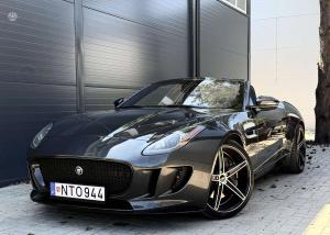 Grey Jaguar F-Type 2017 in Kaunas, with an engine capacity of 3.00 L and mileage of 137 thousand km for 30000 €, photo 3 on AUTOMOTO.COM.LV