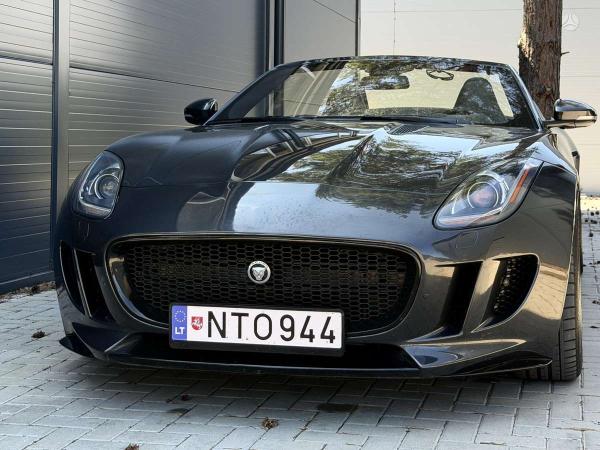 Pelēks Jaguar F-Type 2017 Kauņa, ar dzinēja tilpumu 3.00 L un nobraukumu 137 tūkst. km par 30000 €, foto 4 vietnē AUTOMOTO.COM.LV