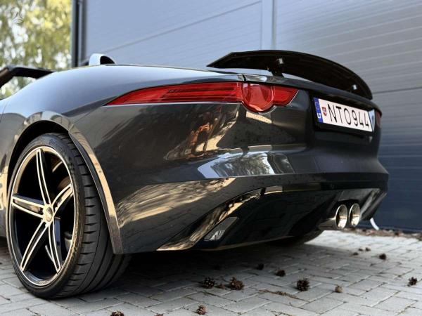 Pelēks Jaguar F-Type 2017 Kauņa, ar dzinēja tilpumu 3.00 L un nobraukumu 137 tūkst. km par 30000 €, foto 7 vietnē AUTOMOTO.COM.LV