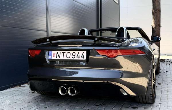 Pelēks Jaguar F-Type 2017 Kauņa, ar dzinēja tilpumu 3.00 L un nobraukumu 137 tūkst. km par 30000 €, foto 8 vietnē AUTOMOTO.COM.LV