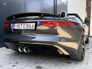 Grey Jaguar F-Type 2017 in Kaunas, with an engine capacity of 3.00 L and mileage of 137 thousand km for 30000 €, photo 17 on AUTOMOTO.COM.LV