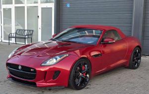 Red Jaguar F-Type 2014 in Kaunas, with an engine capacity of 5.00 L and mileage of 89 thousand km for 31500 €, photo  on AUTOMOTO.COM.LV