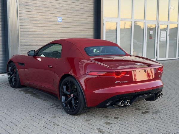Red Jaguar F-Type 2014 in Kaunas, with an engine capacity of 5.00 L and mileage of 89 thousand km for 31500 €, photo 8 on AUTOMOTO.COM.LV
