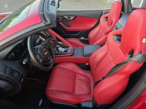 Red Jaguar F-Type 2014 in Kaunas, with an engine capacity of 5.00 L and mileage of 89 thousand km for 31500 €, photo 12 on AUTOMOTO.COM.LV