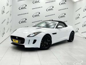 Balts Jaguar F-Type 2016 Viļņa, ar dzinēja tilpumu 3.00 L un nobraukumu 124 tūkst. km par 27000 €, foto  vietnē AUTOMOTO.COM.LV
