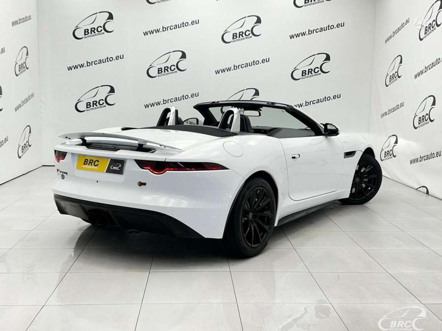 Balts Jaguar F-Type 2016 Viļņa, ar dzinēja tilpumu 3.00 L un nobraukumu 124 tūkst. km par 27000 €, foto 6 vietnē AUTOMOTO.COM.LV