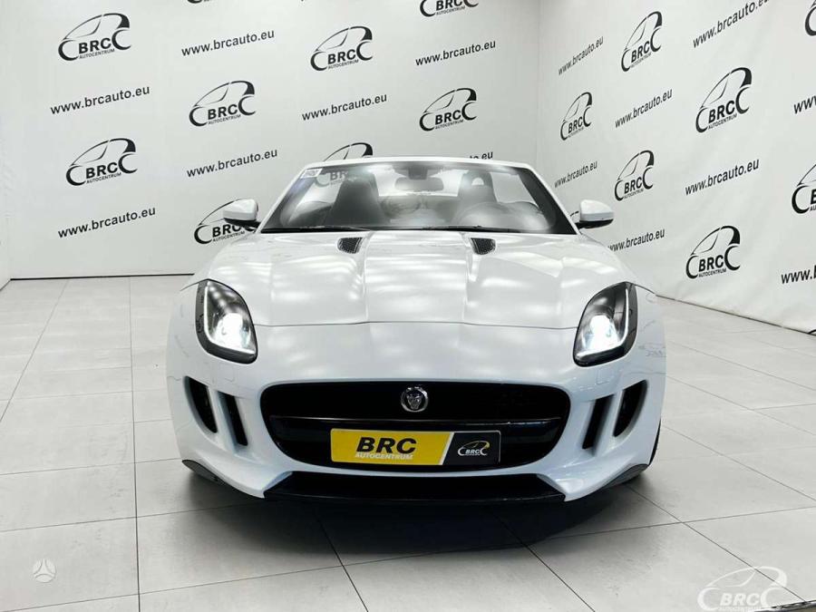 Balts Jaguar F-Type 2016 Viļņa, ar dzinēja tilpumu 3.00 L un nobraukumu 124 tūkst. km par 27000 €, foto 29 vietnē AUTOMOTO.COM.LV