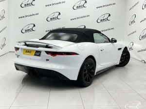 Balts Jaguar F-Type 2016 Viļņa, ar dzinēja tilpumu 3.00 L un nobraukumu 124 tūkst. km par 26500 €, foto 5 vietnē AUTOMOTO.COM.LV