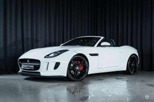 Balts Jaguar F-Type 2017 Viļņa, ar dzinēja tilpumu 3.00 L un nobraukumu 68 tūkst. km par 34500 €, foto 1 vietnē AUTOMOTO.COM.LV