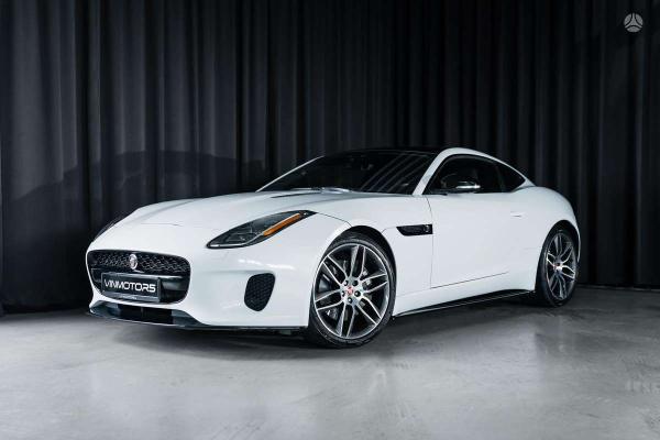 Jaguar F-Type 2019 in Vilnius on AUTOMOTO.COM.LV White Jaguar F-Type 2019 in Vilnius, with an engine capacity of 3.00 L and mileage of 92 thousand km for 34500 €, photo 1 on AUTOMOTO.COM.LV