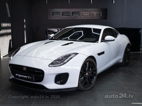Balts Jaguar F-Type 2020 Tallina, ar dzinēja tilpumu 2.00 L un nobraukumu 21 tūkst. km par 37900 €, foto 1 vietnē AUTOMOTO.COM.LV