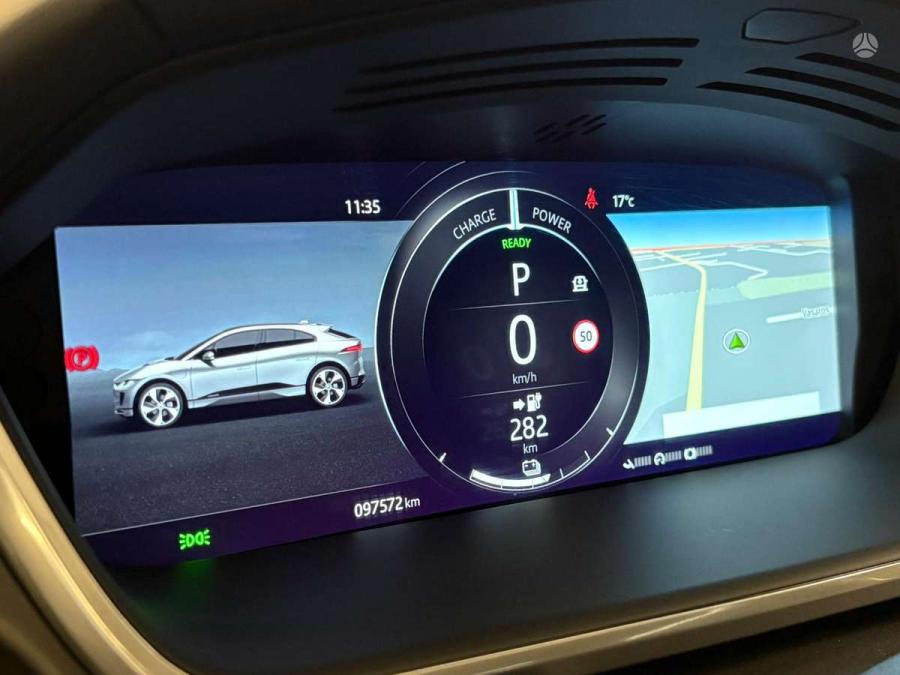 Melns Jaguar I-Pace 2018 Marijampole, ar dzinēja tilpumu 0.00 L un nobraukumu 98 tūkst. km par 24999 €, foto 24 vietnē AUTOMOTO.COM.LV