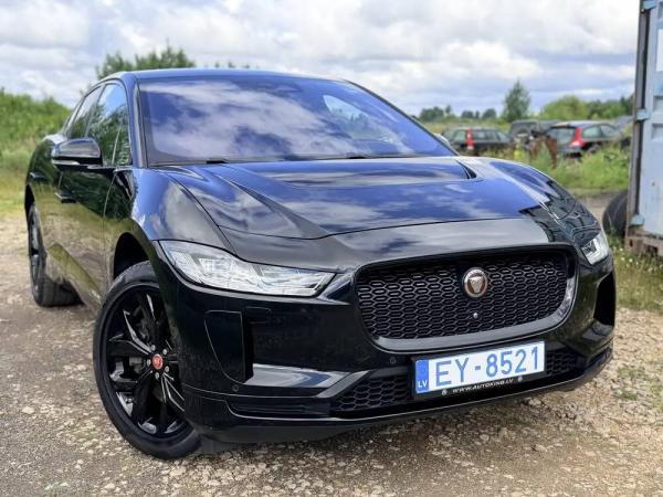 Черный Ягуар I-Pace 2020 в Рига, объемом двигателя 0.00 л и пробегом 93 тыс. км за 24995 €, фото 1 на AUTOMOTO.COM.LV