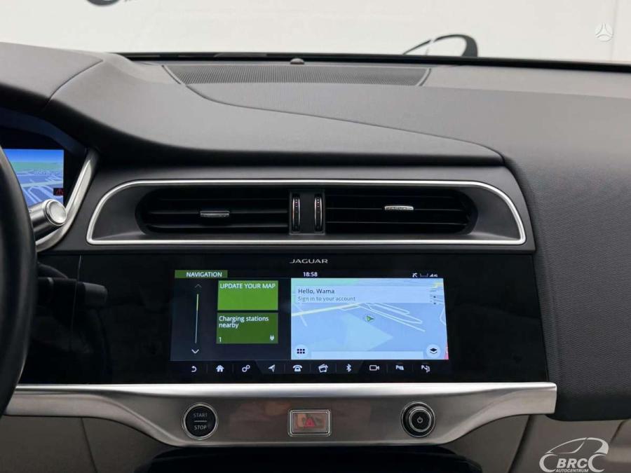 Black Jaguar I-Pace 2020 in Vilnius, with an engine capacity of 0.00 L and mileage of 55 thousand km for 24000 €, photo 19 on AUTOMOTO.COM.LV