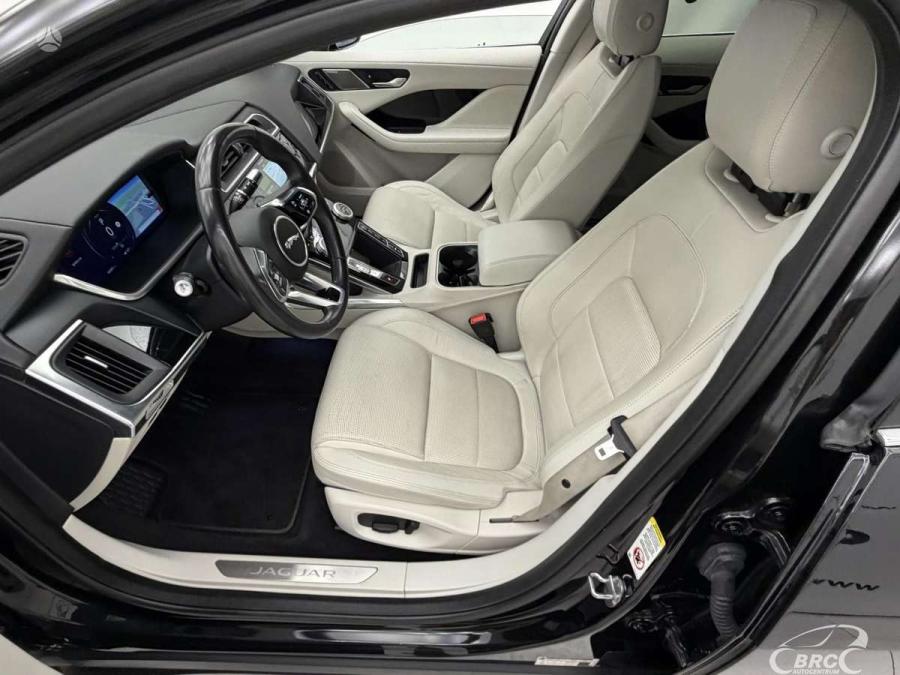 Black Jaguar I-Pace 2020 in Vilnius, with an engine capacity of 0.00 L and mileage of 55 thousand km for 24000 €, photo 23 on AUTOMOTO.COM.LV