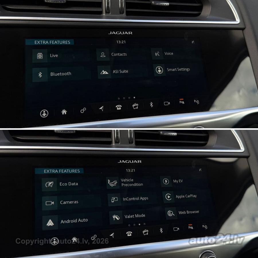 Melns Jaguar I-Pace 2019 Tallina, ar dzinēja tilpumu 0.00 L un nobraukumu 166 tūkst. km par 15990 €, foto 23 vietnē AUTOMOTO.COM.LV