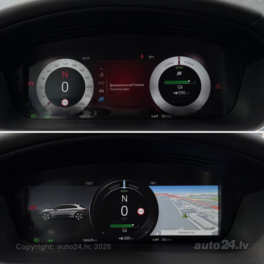 Melns Jaguar I-Pace 2019 Tallina, ar dzinēja tilpumu 0.00 L un nobraukumu 166 tūkst. km par 15990 €, foto 24 vietnē AUTOMOTO.COM.LV