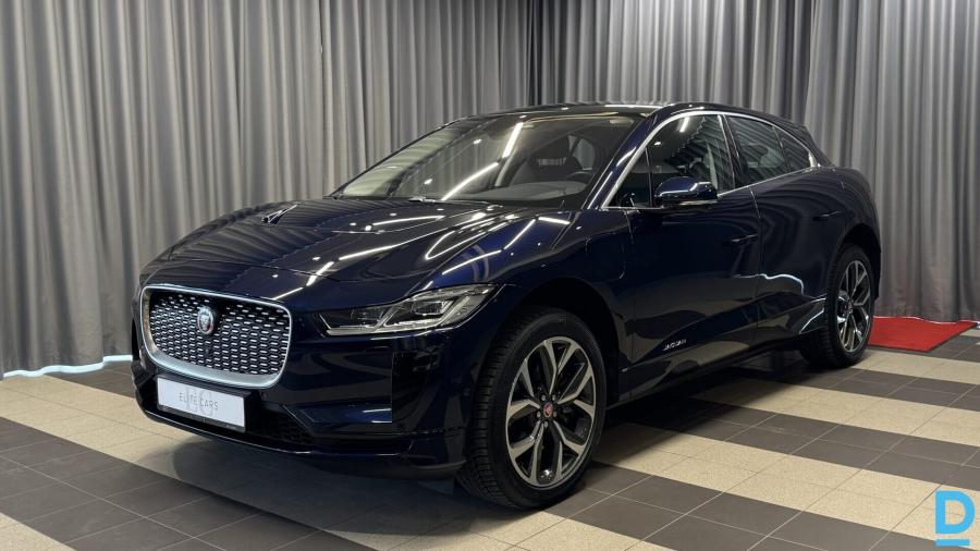 Blue Jaguar I-Pace 2020 in Marupe, with an engine capacity of 0.00 L and mileage of 82 thousand km for 24990 €, photo 1 on AUTOMOTO.COM.LV