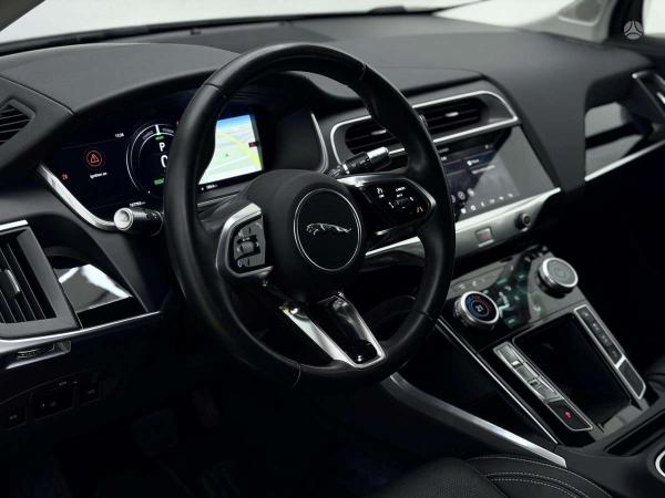 Grey Jaguar I-Pace 2018 in Vilnius, with an engine capacity of 0.00 L and mileage of 188 thousand km for 17390 €, photo 9 on AUTOMOTO.COM.LV