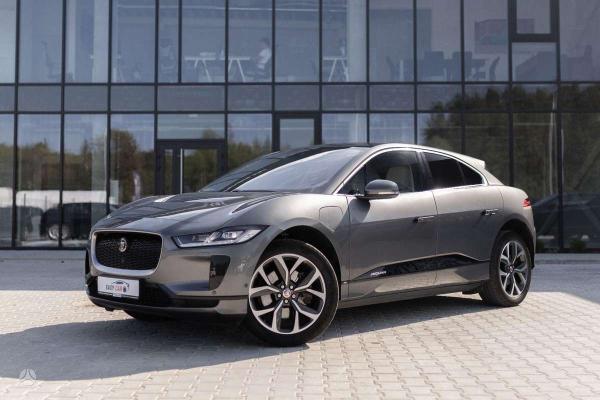 Grey Jaguar I-Pace 2019 in Vilnius, with an engine capacity of 0.00 L and mileage of 89 thousand km for 22900 €, photo 3 on AUTOMOTO.COM.LV