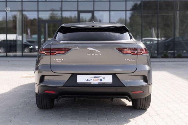 Grey Jaguar I-Pace 2019 in Vilnius, with an engine capacity of 0.00 L and mileage of 89 thousand km for 22900 €, photo 7 on AUTOMOTO.COM.LV