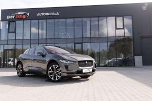 Grey Jaguar I-Pace 2019 in Vilnius, with an engine capacity of 0.00 L and mileage of 89 thousand km for 22300 €, photo  on AUTOMOTO.COM.LV