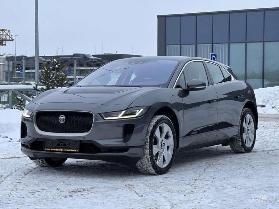 Pelēks Jaguar I-Pace 2019 Šauļi, ar dzinēja tilpumu 0.00 L un nobraukumu 104 tūkst. km par 21900 €, foto 3 vietnē AUTOMOTO.COM.LV