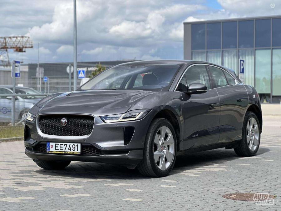 Grey Jaguar I-Pace 2019 in Siauliai, with an engine capacity of 0.00 L and mileage of 107 thousand km for 20400 €, photo 3 on AUTOMOTO.COM.LV