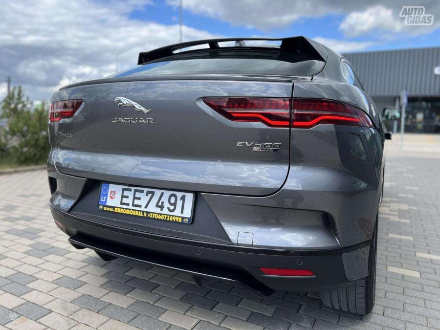 Grey Jaguar I-Pace 2019 in Siauliai, with an engine capacity of 0.00 L and mileage of 107 thousand km for 20400 €, photo 11 on AUTOMOTO.COM.LV