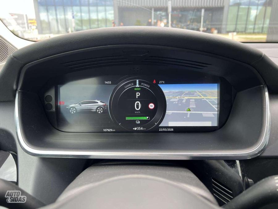 Grey Jaguar I-Pace 2019 in Siauliai, with an engine capacity of 0.00 L and mileage of 107 thousand km for 20400 €, photo 19 on AUTOMOTO.COM.LV