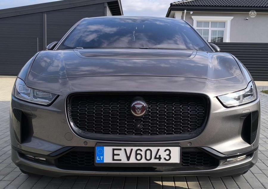 Серый Ягуар I-Pace 2019 в Клайпеда, объемом двигателя 0.00 л и пробегом 70 тыс. км за 20500 €, фото 3 на AUTOMOTO.COM.LV