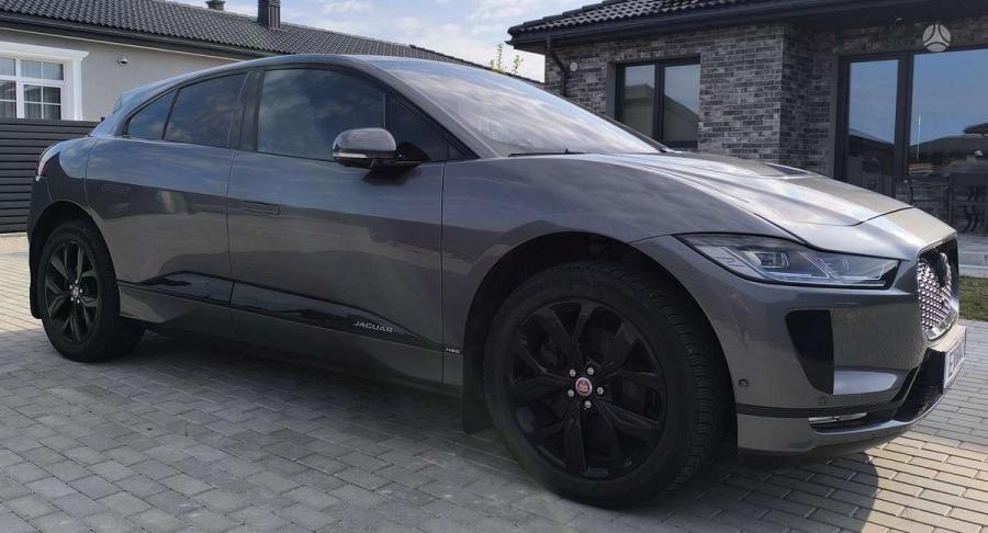 Серый Ягуар I-Pace 2019 в Клайпеда, объемом двигателя 0.00 л и пробегом 70 тыс. км за 20500 €, фото 4 на AUTOMOTO.COM.LV