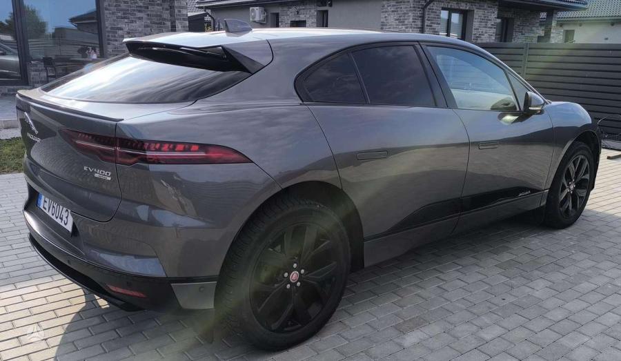 Серый Ягуар I-Pace 2019 в Клайпеда, объемом двигателя 0.00 л и пробегом 70 тыс. км за 20500 €, фото 5 на AUTOMOTO.COM.LV