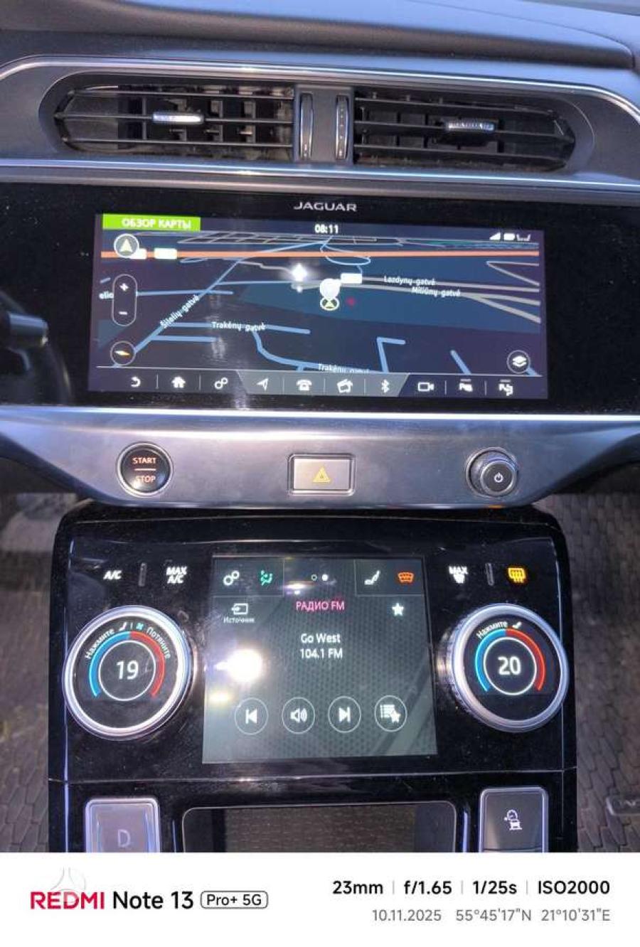 Серый Ягуар I-Pace 2019 в Клайпеда, объемом двигателя 0.00 л и пробегом 70 тыс. км за 20500 €, фото 13 на AUTOMOTO.COM.LV