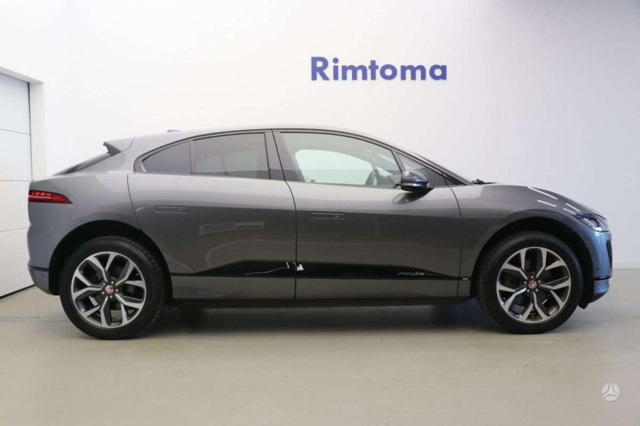 Grey Jaguar I-Pace 2020 in Vilnius, with an engine capacity of 0.00 L and mileage of 39 thousand km for 26990 €, photo 4 on AUTOMOTO.COM.LV