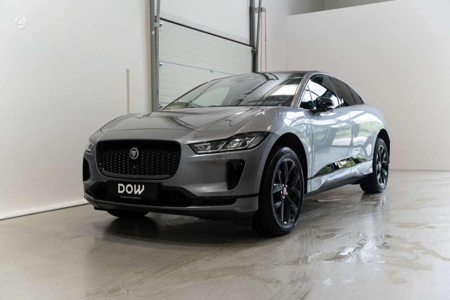 Grey Jaguar I-Pace 2021 in Vilnius, with an engine capacity of 0.00 L and mileage of 47 thousand km for 26900 €, photo 3 on AUTOMOTO.COM.LV