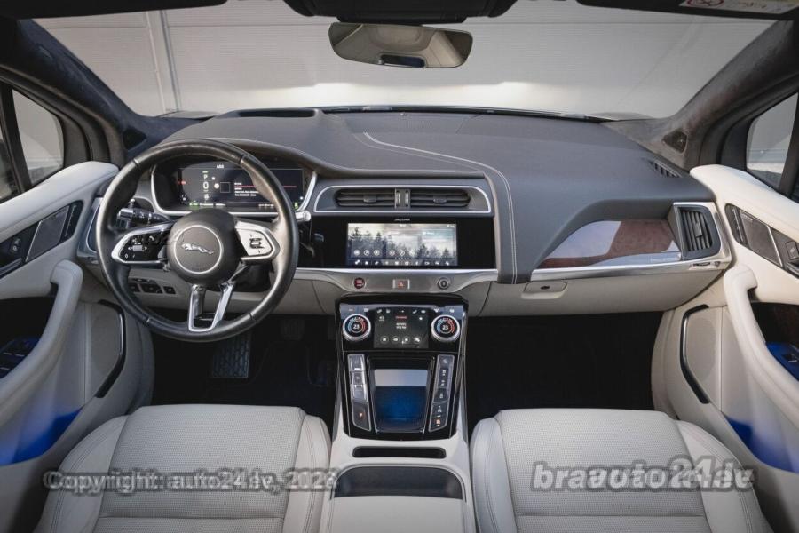 Grey Jaguar I-Pace 2018 in Tallinn, with an engine capacity of 0.00 L and mileage of 131 thousand km for 19900 €, photo 9 on AUTOMOTO.COM.LV