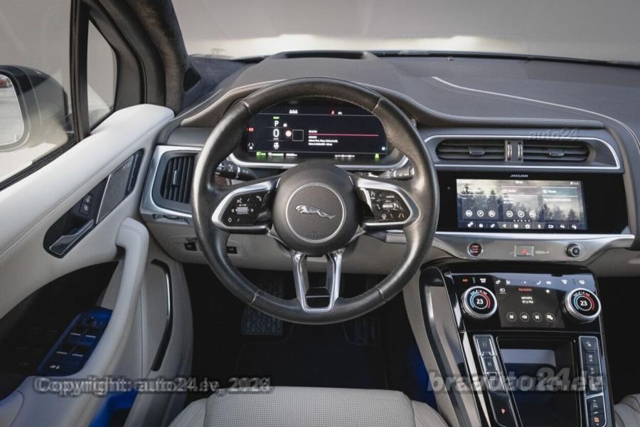 Grey Jaguar I-Pace 2018 in Tallinn, with an engine capacity of 0.00 L and mileage of 131 thousand km for 19900 €, photo 10 on AUTOMOTO.COM.LV