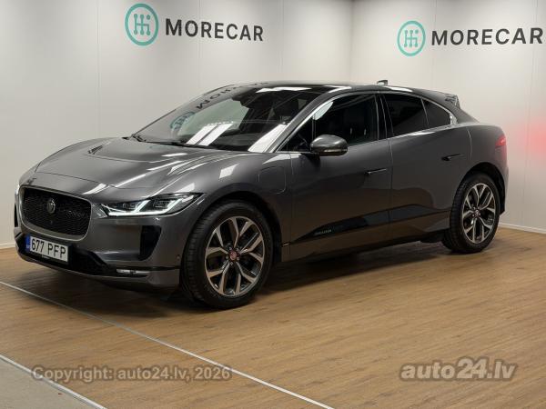 Grey Jaguar I-Pace 2019 in Tallinn, with an engine capacity of 0.00 L and mileage of 77 thousand km for 20990 €, photo 1 on AUTOMOTO.COM.LV