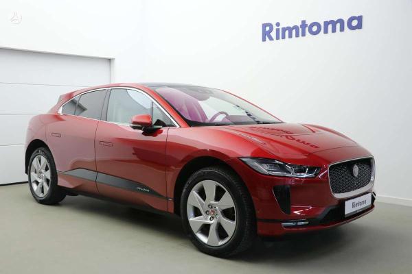 Sarkans Jaguar I-Pace 2019 Viļņa, ar dzinēja tilpumu 0.00 L un nobraukumu 75 tūkst. km par 25300 €, foto 1 vietnē AUTOMOTO.COM.LV