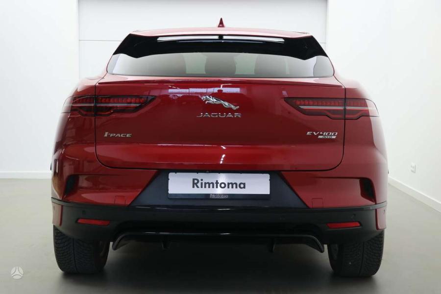 Red Jaguar I-Pace 2019 in Vilnius, with an engine capacity of 0.00 L and mileage of 75 thousand km for 25300 €, photo 8 on AUTOMOTO.COM.LV