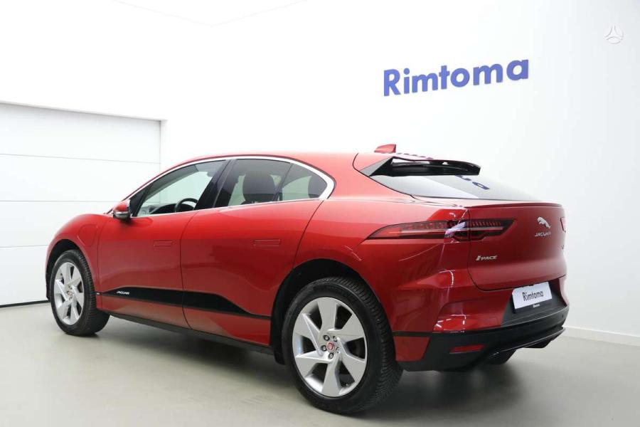 Red Jaguar I-Pace 2019 in Vilnius, with an engine capacity of 0.00 L and mileage of 75 thousand km for 25300 €, photo 3 on AUTOMOTO.COM.LV